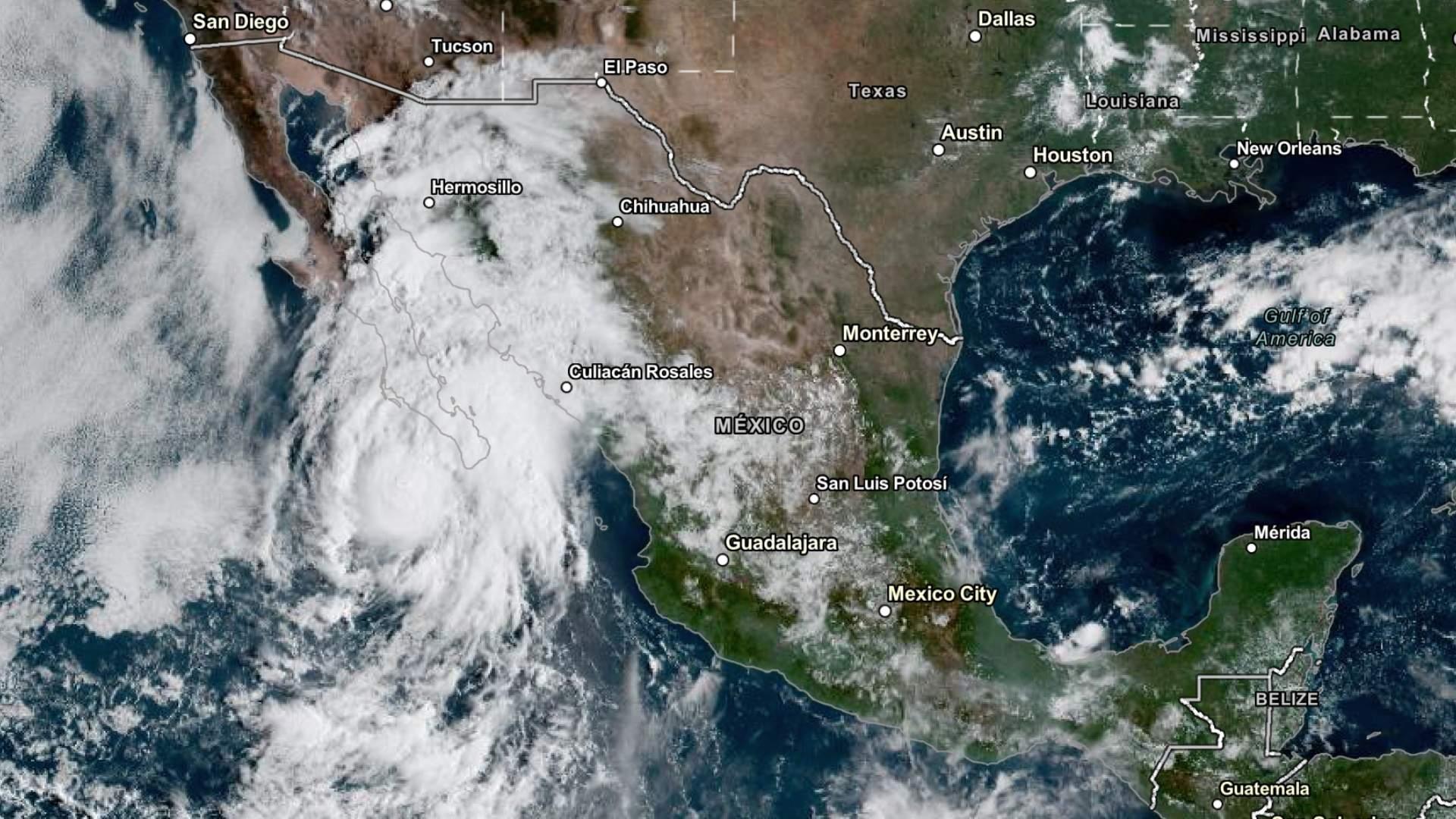 Huracán Lorena se fortalece en el Pacífico y genera afectaciones en ...